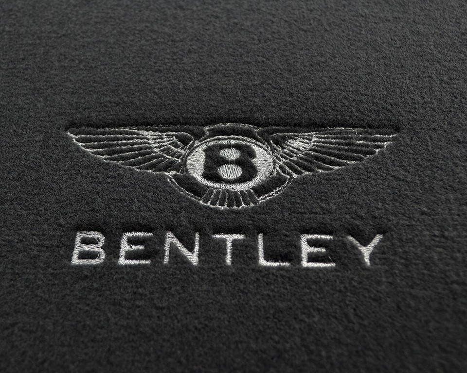 Floor Mats For Bentley Flying Spur Tailored Black Carpets With Bentley ...