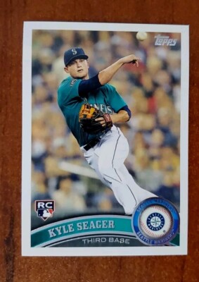 2011 Topps Update Baseball Rookie #308 - Kyle Seager RC - Seattle ...