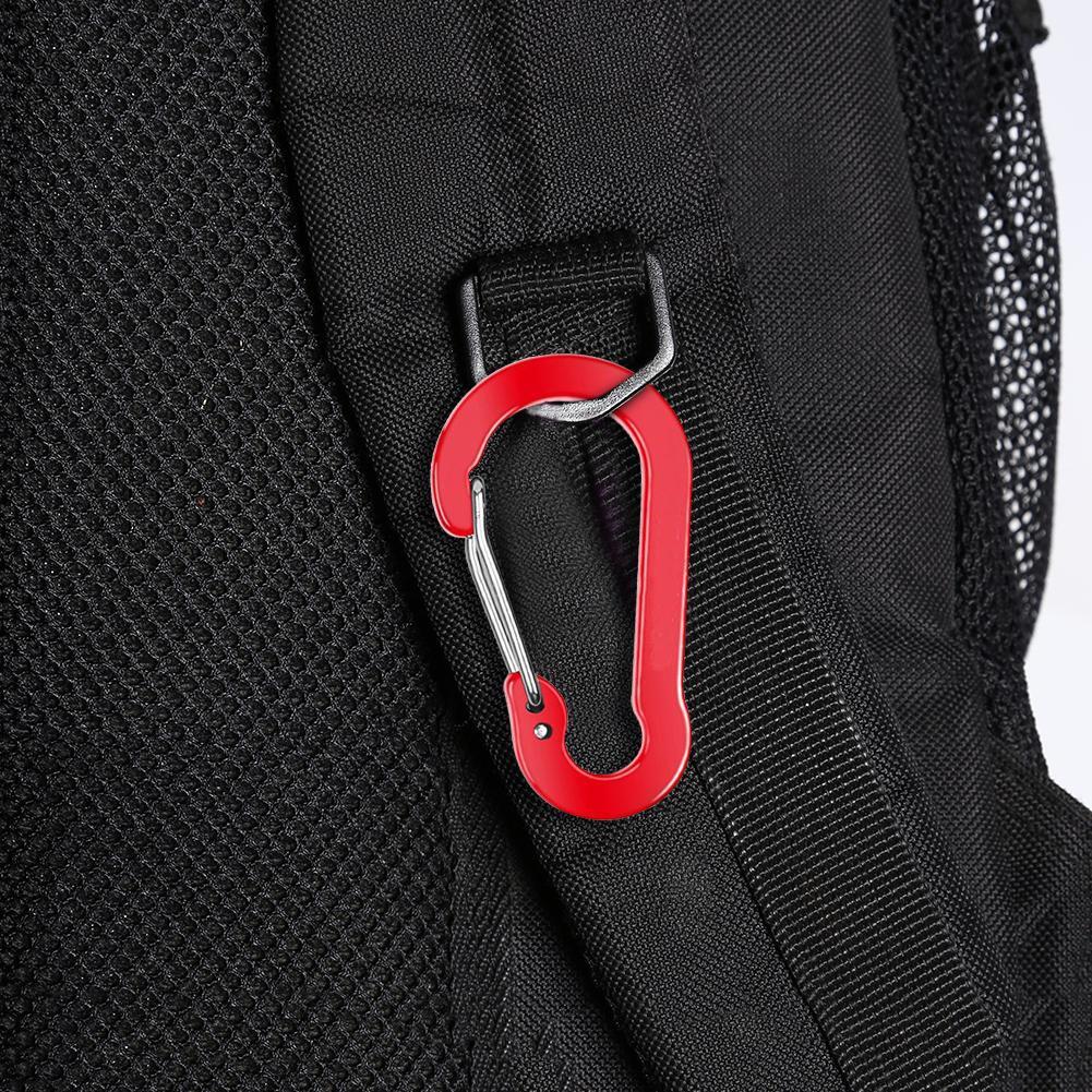 LF# 6x Outdoor Camping Carabiner Clip Climbing Quick Hanging Buckle ...