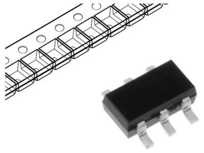 5X NCR401UX Driver LED Controller 10mA Kanäle: 1 SOT457 Aus: Transistor ...