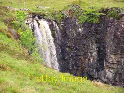 Photo 6x4 Waterfall nr Carbost Carbost/NG3831 Waterfall on Carbost Burn ...