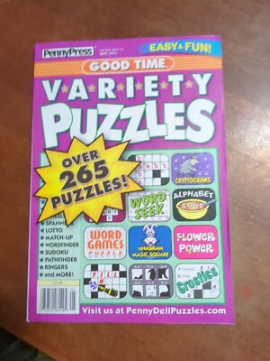 Good Time Variety Puzzles May 2023 RP | eBay
