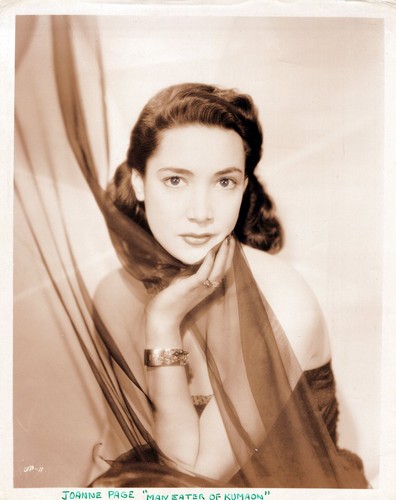 Joy Page (1940s) Vintage Hollywood Beauty Stunning Portrait Photo 934K ...