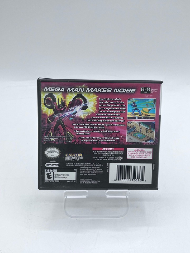 Nintendo DS Mega Man Star Force 3 Red Joker 13388320165| eBay