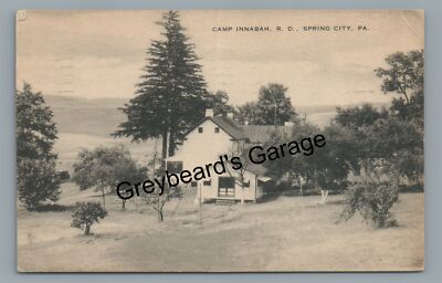 Camp Innabah SPRING CITY PA Chester County Pennsylvania Postcard 2 | eBay