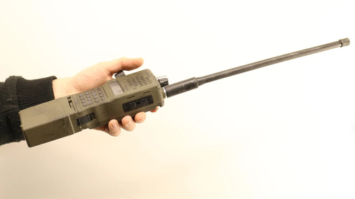 US Army SATCOM Field Radio COSTUME PROP Walkie Talkie Commo Comms S6 ...