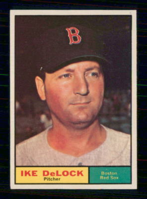 1961 TOPPS BASEBALL # 268 IKE DELOCK INV J8224 | eBay