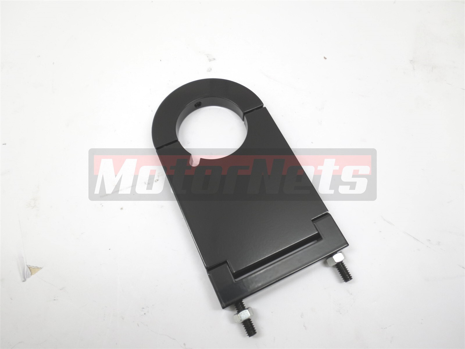 Black Billet Aluminum 3.5" 3-1/2" Steering Column Drop Bracket 2" W ...