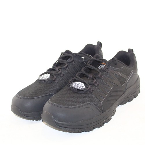 Skechers Felton Memory Foam Work Shoes for Men, Size 13US - Black | eBay