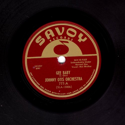 Johnny Otis Orchestra 78 Gee Bébé Mel Walker) / Mambo Boogie US Savot ...