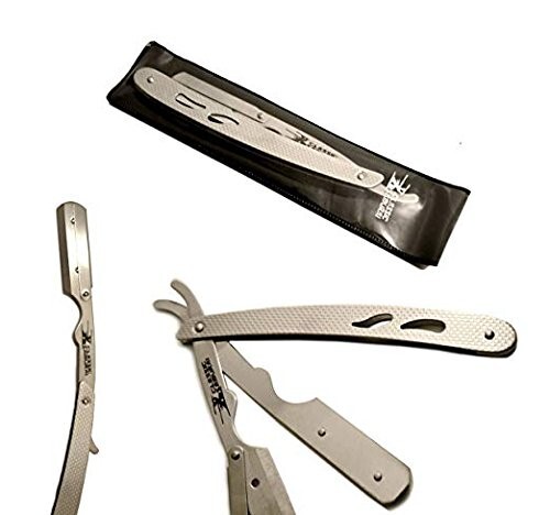 Stainless Steel Professional Barber Folding Straight Men Shaving Razor ...