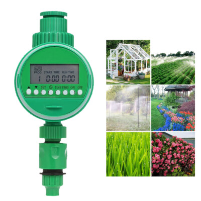 Home Garden Irrigation Timing System Water Timer Digital Programmable ...