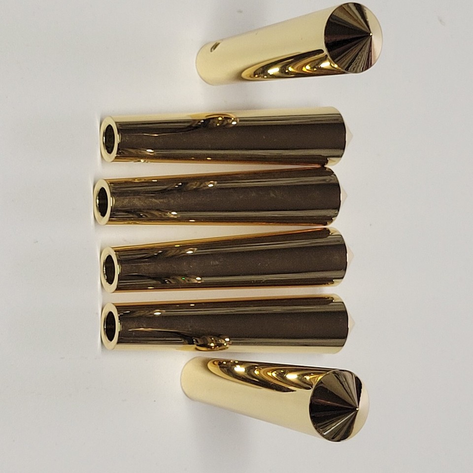 LOWRIDER HYDRAULICS/AIR RIDE SUSPENSION SWITCH EXTENSION 6pc SHOW GOLD ...