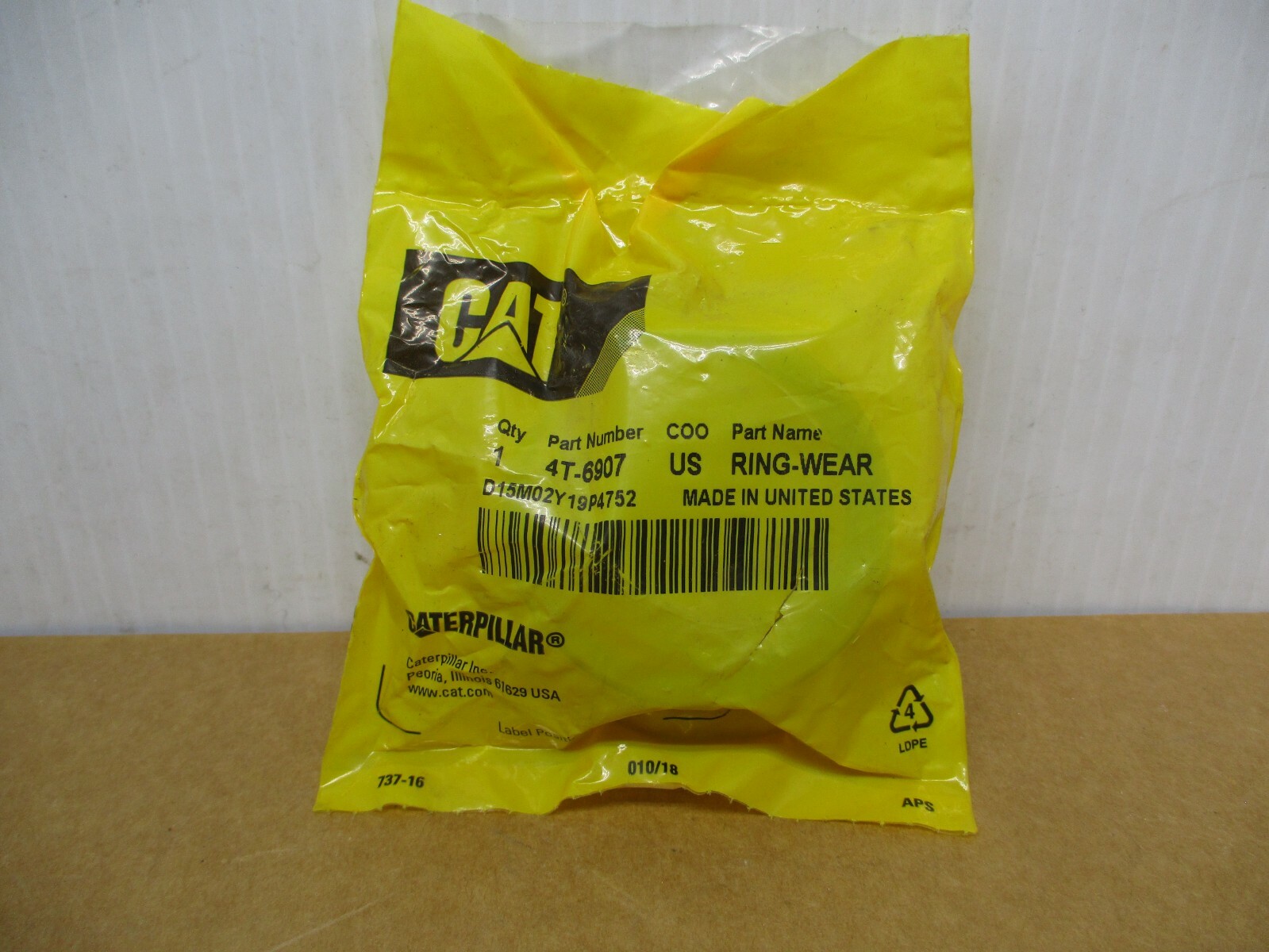 Caterpillar+%28CAT%29+4T-6907+or+4T6907+RING-WEAR for sale online | eBay