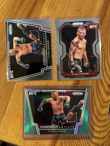 (3) TJ Dillashaw UFC Prizm Lot | eBay
