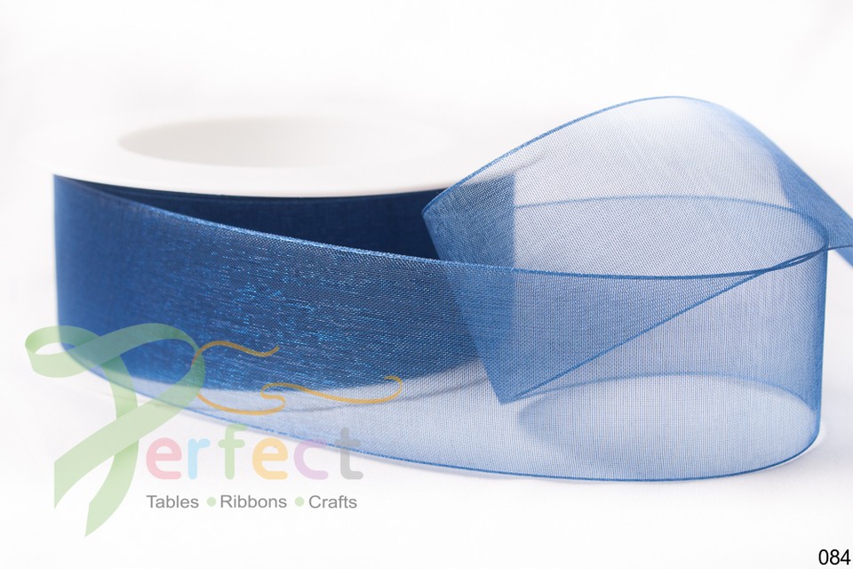 Shindo Organza Ribbon Sheer Woven Edge Quality Tying Crafts 25m Full ...
