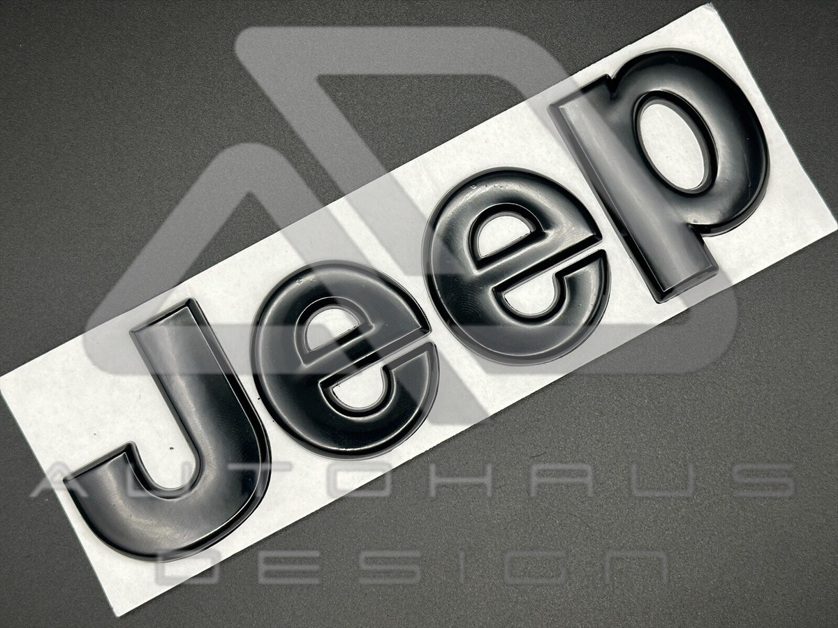Jeep Logo Font Genuine Jeep Emblem Badge Logo Bonnet Front Renegade