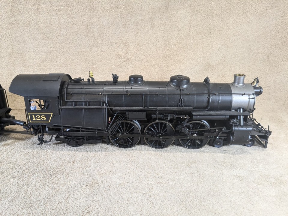 Weaver Brass Reading #128 4-6-2 G1/G2SA Steam Engine w/ TMCC Railsound ...
