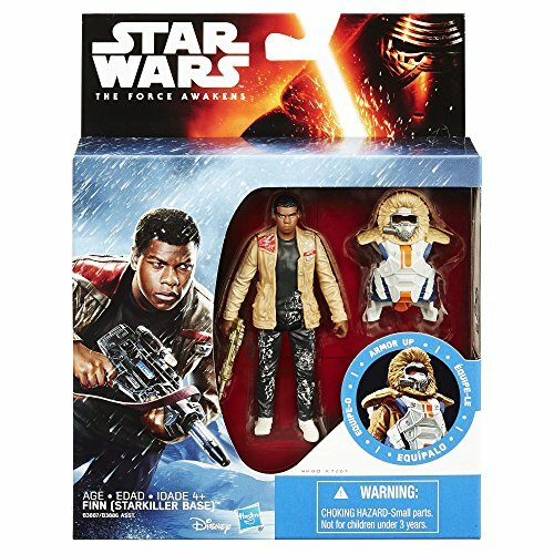 Star Wars The Force Awakens 3.75-Inch Figure Snow Mission Armor Finn ...