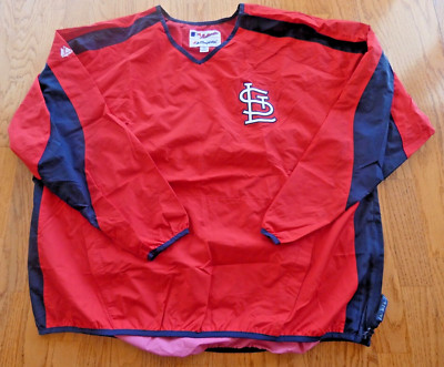 St. Louis CARDINALS Game Worn Used Batting Practice JACKET | eBay