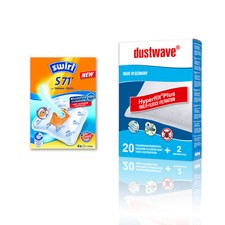 2x Swirl S73 Vacuum Cleaner Bag 8 Piece 2x Filter for Siemens Bosch ...