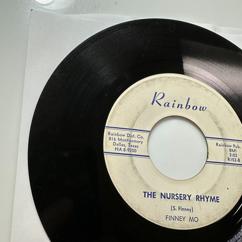 If You Couldn't Call Me 45 Record Finney Mo Rainbow R152 Northern Soul ...