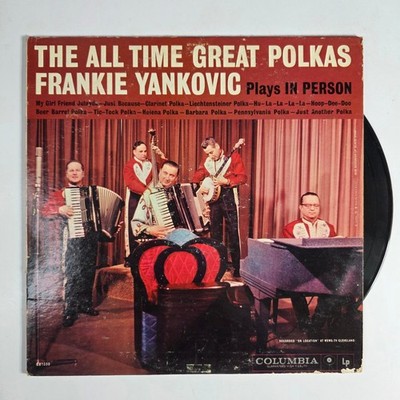Frankie Yankovic - The All Time Great Polkas 12" Record 1956 Columbia ...