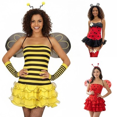 Bees Costume Set Bees Fancy Dress Outfit Halloween Cosplay Party ...