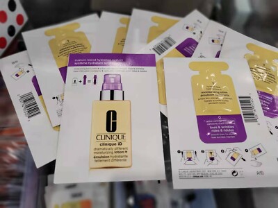 30 X CLINIQUE ID DRAMATICALLY DIFFERENT MOISTURIZING LOTION + SAMPLE ...