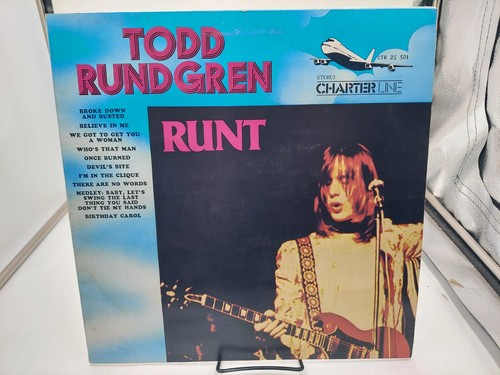 🎸 Todd Rundgren – Runt LP Record (1970) 🎶 VG+/VG+ Italy Press ...