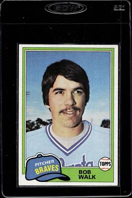 1981 Topps Traded #853 Bob Walk / Set Break | eBay