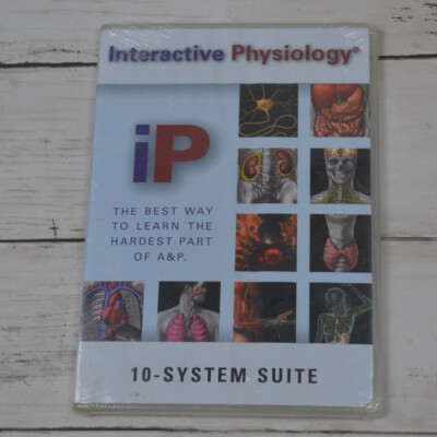 Interactive Physiology 10-System Suite Anatomy CD-ROM New Sealed | eBay