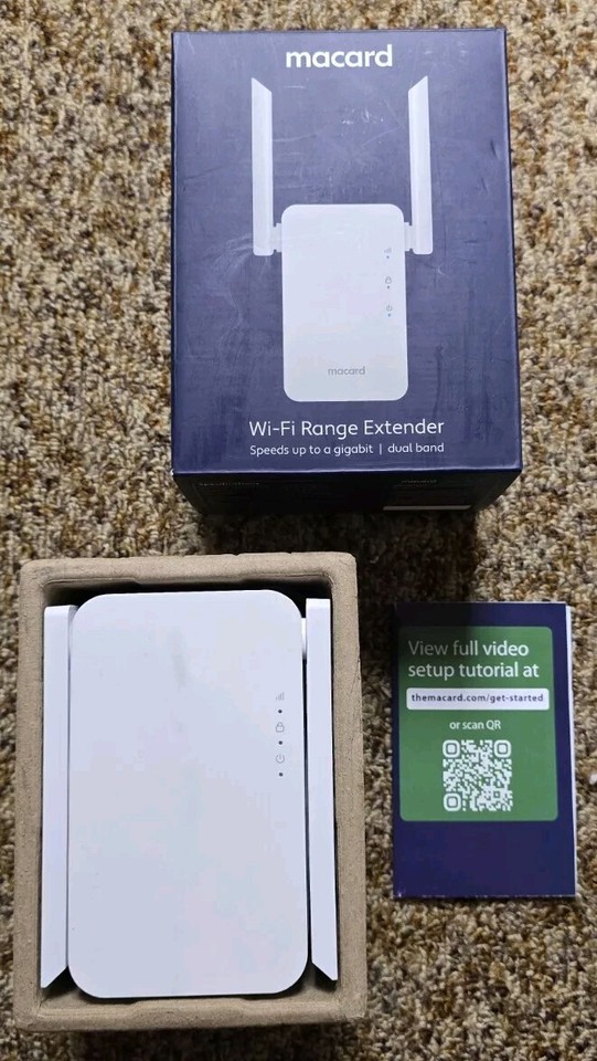 MACARD RE1200 Wi-Fi Extender, Dual Spee Up to 1Gbps | eBay