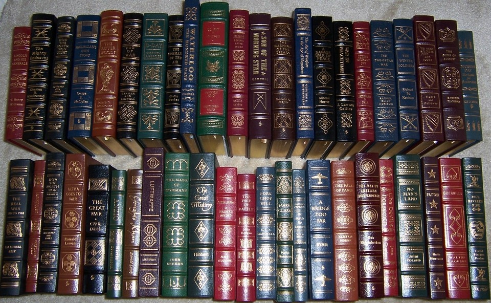 Easton Press THE MASTERPIECE LIBRARY OF MILITARY HISTORY in 95 vols ...