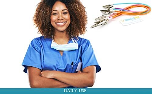 Clips de silicona esterilizables y coloridos para sujetar baberos ...