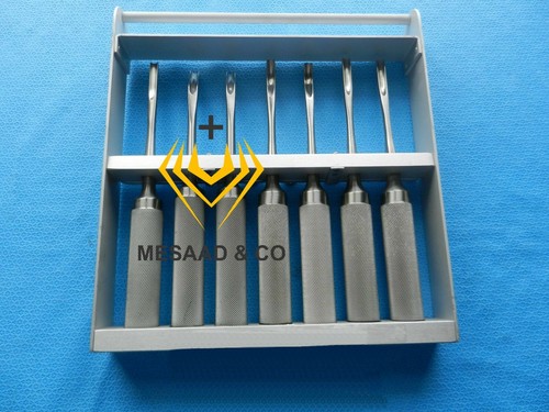 Surgical Orthopedic Heavy Duty Cobb Spinal Gouge Set With Case New | eBay