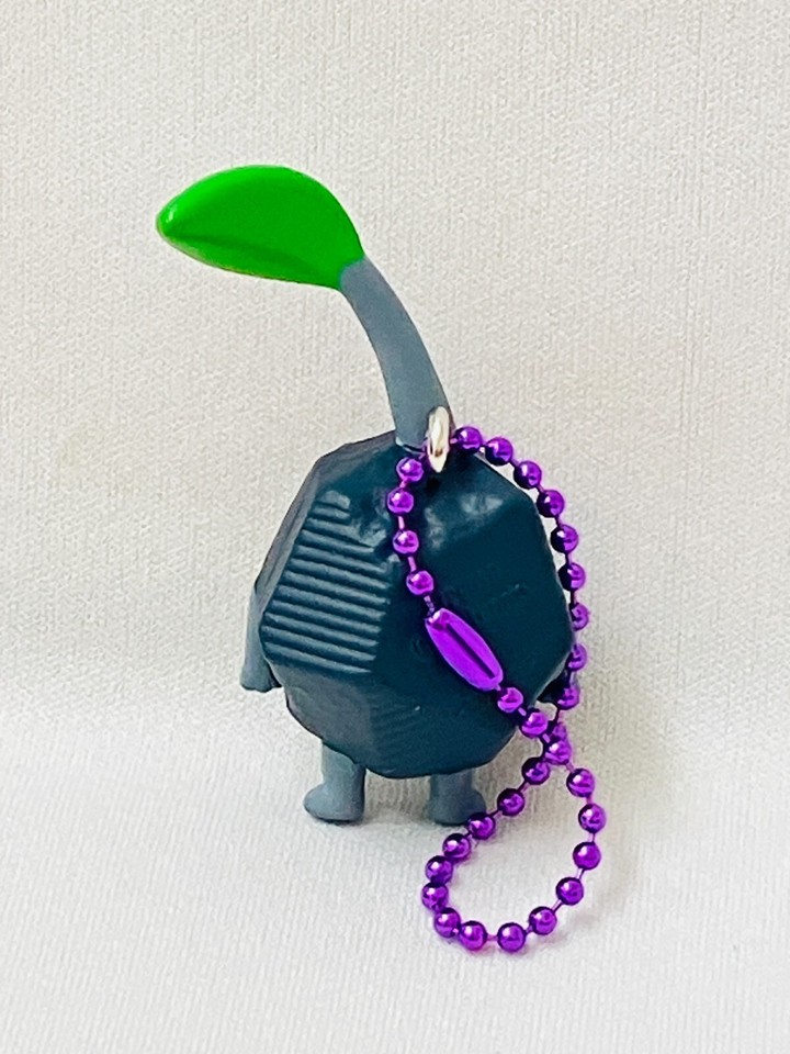 New Pikmin Keychain Mascot / Rock Pikmin / figure toy Charm ball chain ...