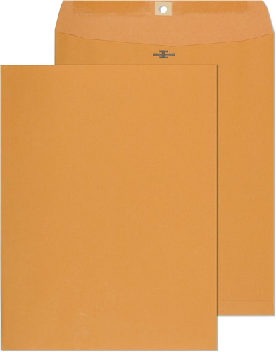 Clasp Envelopes 10X13 Inch - 15 Pack Brown Kraft Catalog Envelopes ...