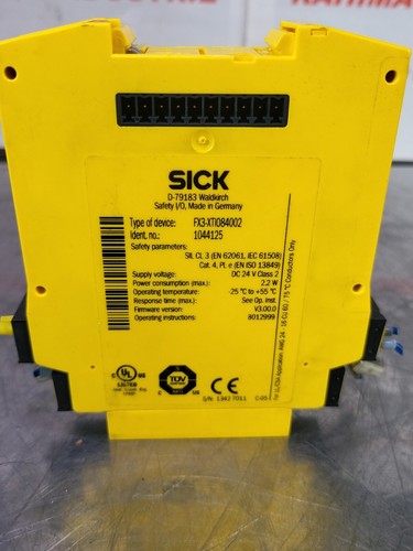 SICK FX3-XTI084002 used siehe Bilder FLEXI soft XTIO FX3-XTIO84002 ...
