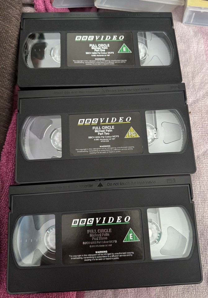 Michael Palin Full Circle VHS Episodes 1-10, 1997 | eBay