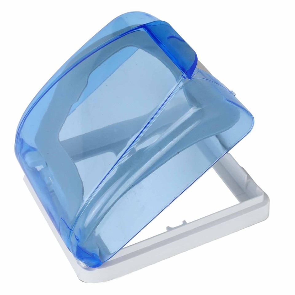 Universal 86 Type Socket Box Transparent Wall Switch Protection Box For ...