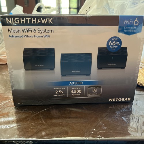 NETGEAR – Nighthawk AX3000 (MK73S) WIFI 6 Mesh System, 3PK Router ...