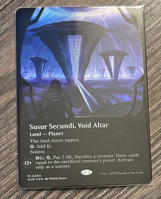 Susur Secundi, Void Altar (Borderless) Edge of Eternities Foil MTG | eBay