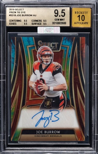 2019 Panini Select - 2020 XRC Prizm Redemption Autographs Tie-Dye #321 ...