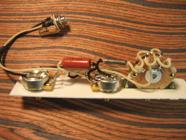 Wiring Harness for Esquire - Eldred Cocked Wah Mod - OG, CTS, NOS PIO ...