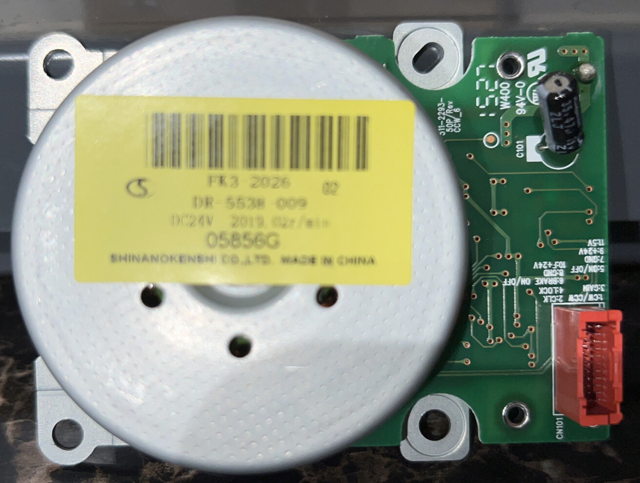 CANON FK3-2026-000 FIXING DRIVE MOTOR | eBay