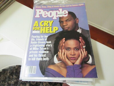 People Magazine Sept. 26 1988 Mike Tyson Robin Givens Bruce Tracy Sting ...