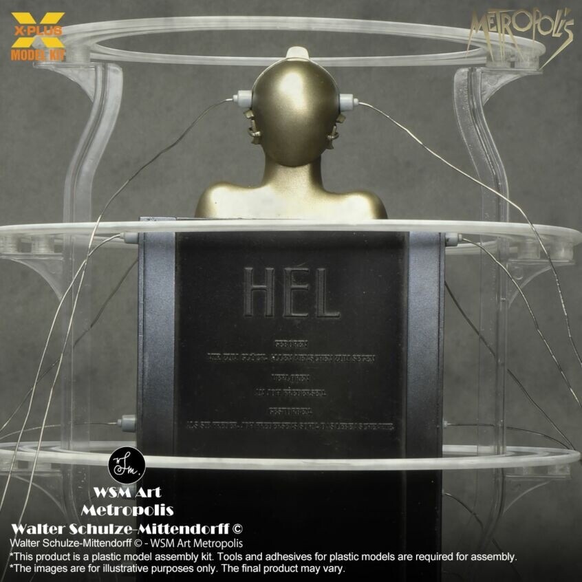 Metropolis Seated Maria 1:8 Scale Plastic Model Kit (XLP-37) | eBay