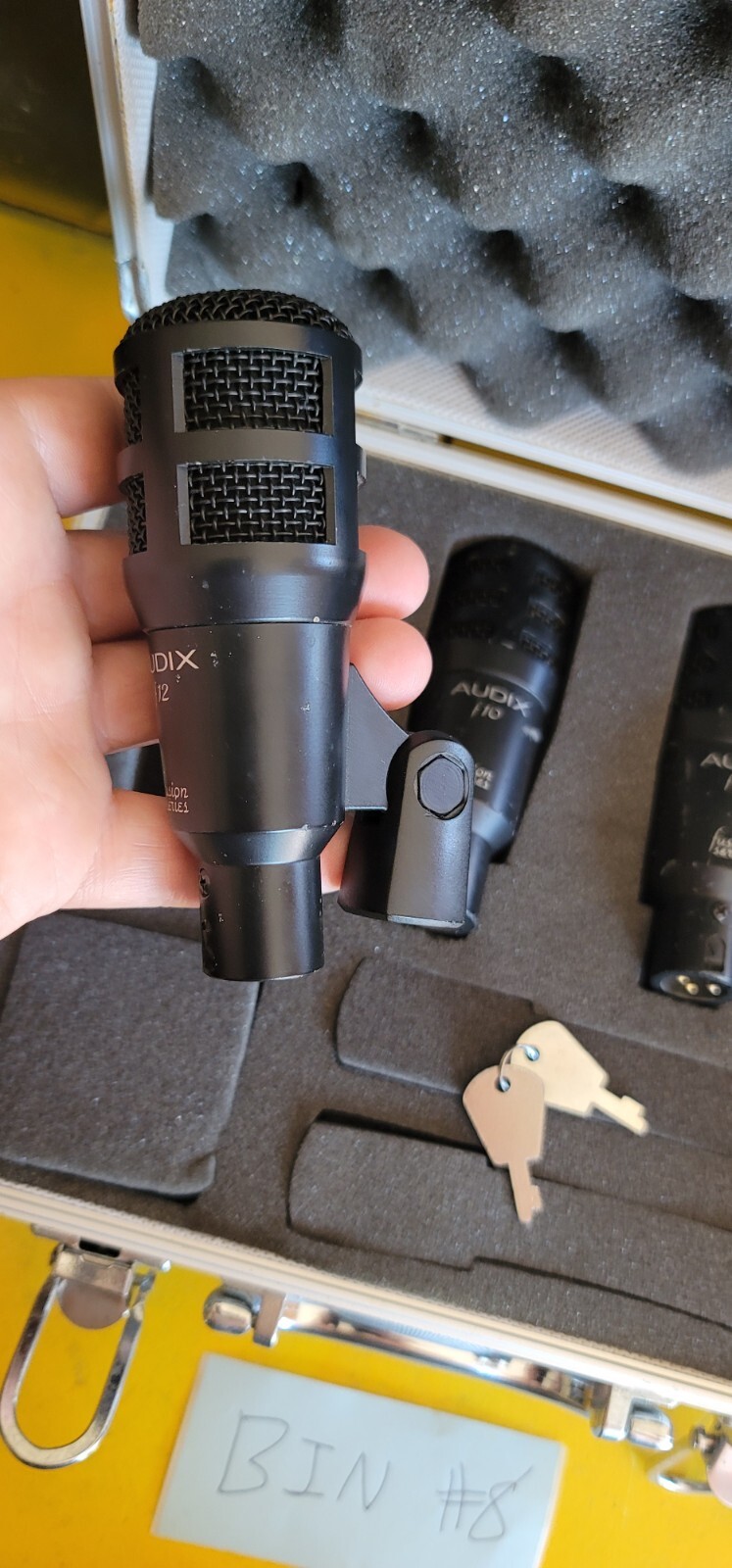 Audix fusion series 3x f10 1x f12 Condenser Cardioid Mics xlr | eBay