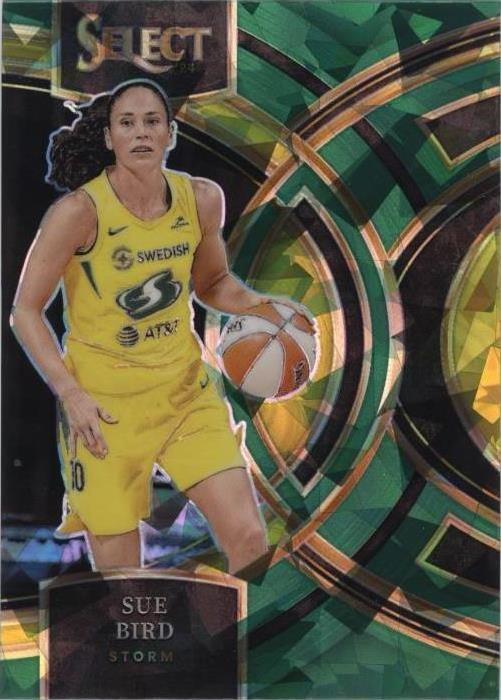 2024 Panini Select WNBA - Premier Level Sue Bird #150 Green Ice Prizm ...